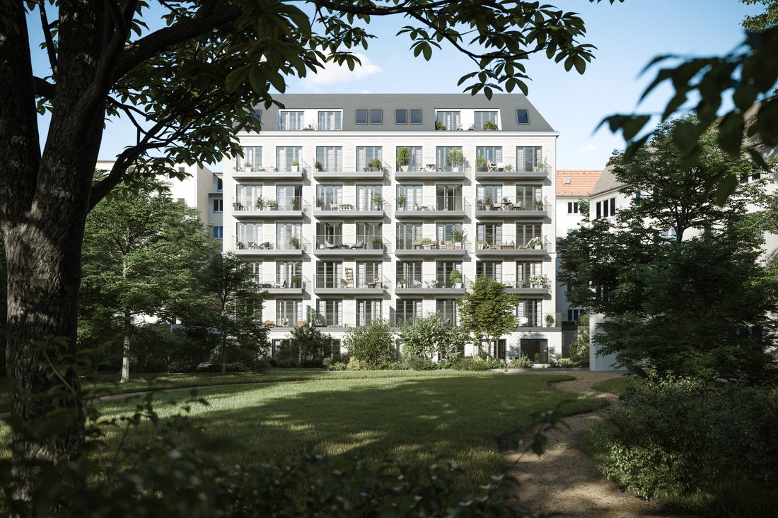 Ático Con Terraza Exclusiva En La Azotea Y Jardín En Berlín, Berlín, Alemania En Venta (15780435)