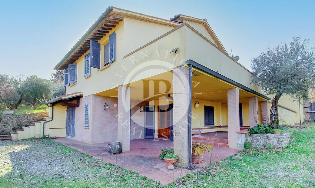 Villa With Olive Grove And Panoramic Terrace In In Montescudaio ...