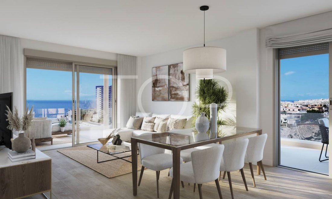 Modern Apartment With Terrace In New Complex In Adeje, Canary Islands ...