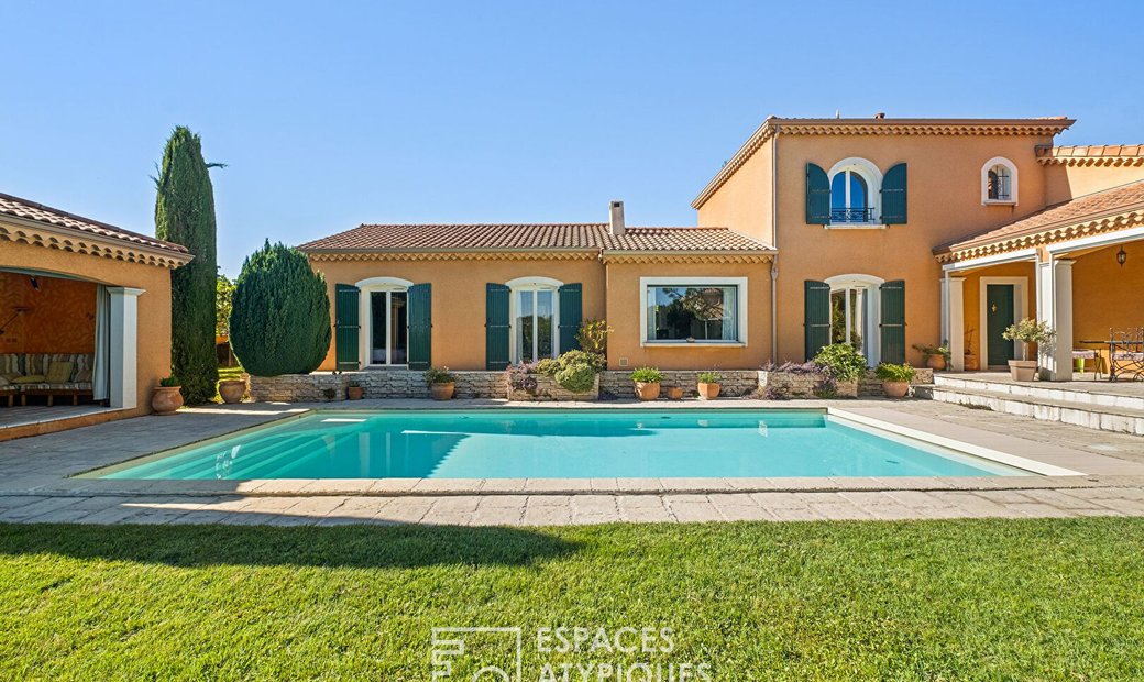 Provençal Style House With In Les Côtes D'arey, Auvergne Rhône Alpes ...