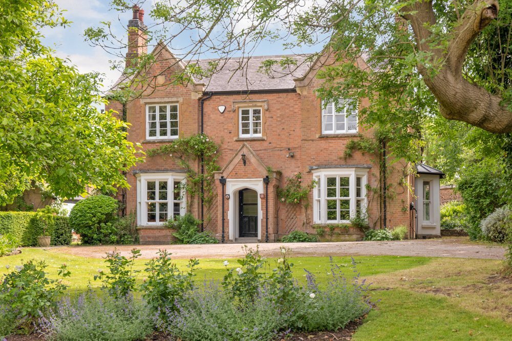 House, Nock Verges, The Old Rectory, In Stoney Stanton, England, United ...