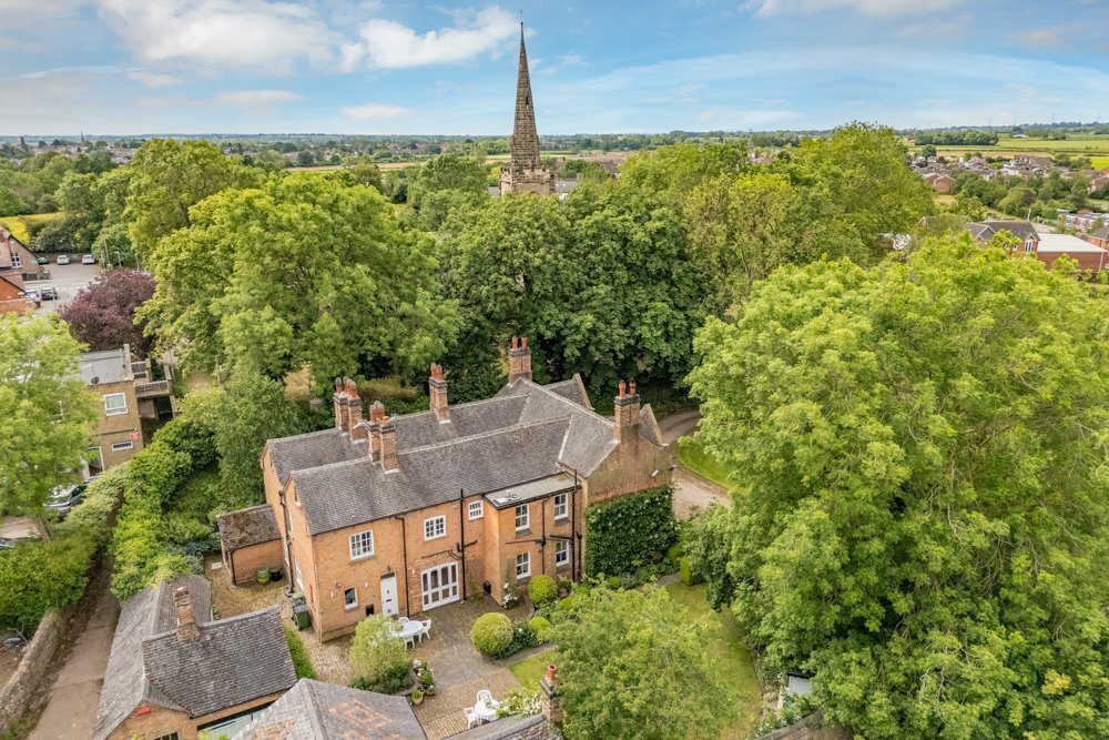 House, Nock Verges, The Old Rectory, In Stoney Stanton, England, United ...