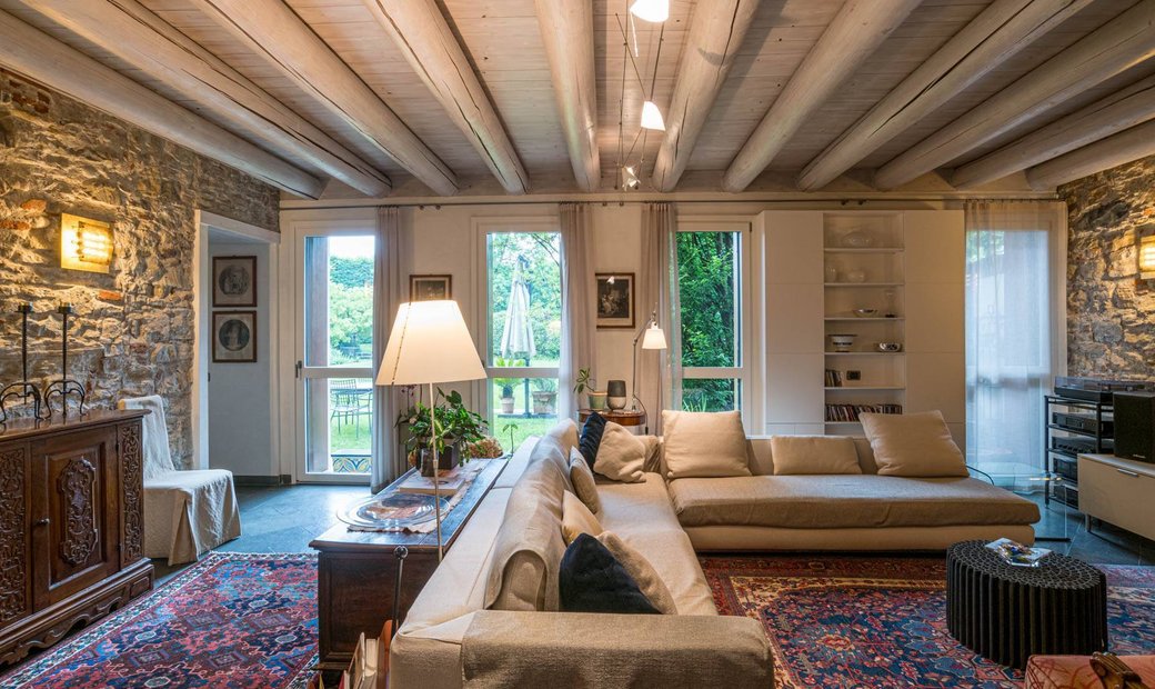 Charming Farmhouse Surrounded By Greenery In Bergamo, Lombardy, Italy ...
