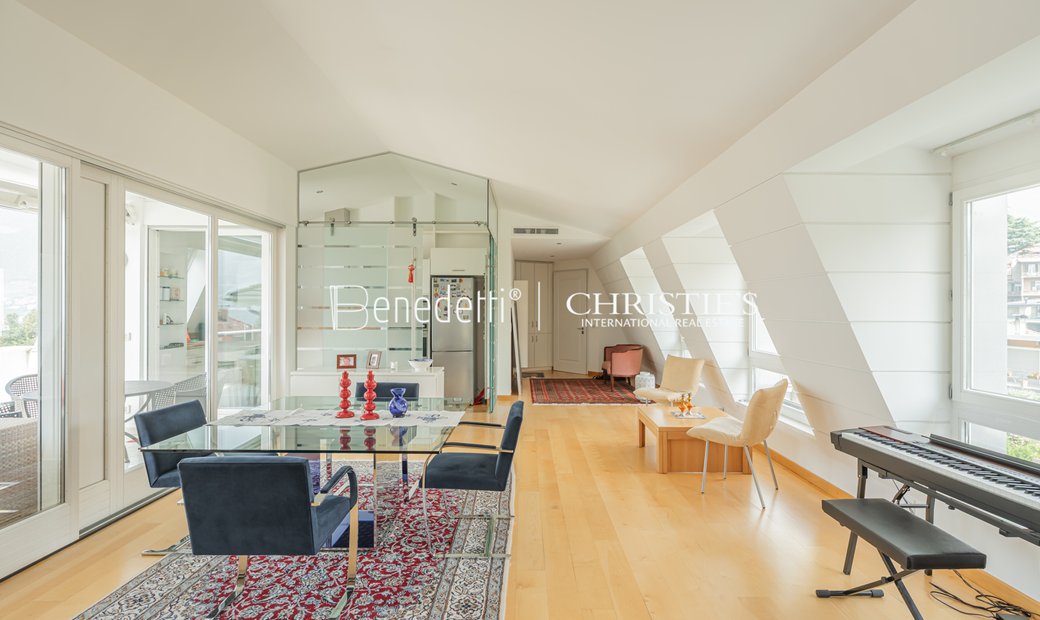 Elegant Penthouse Loft With 270° Panoramic View In Trentino South Tyrol ...