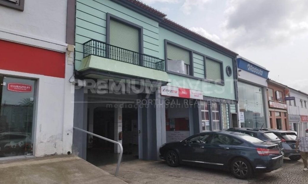 Building For Commerce And Housing In In Angra Do Heroísmo, Azores ...