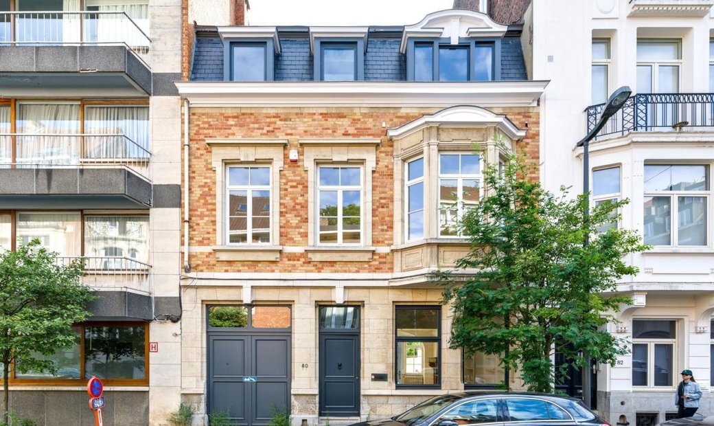 Renovated Mansion With Lovely Garden In Elsene, Brussels, Belgium For ...
