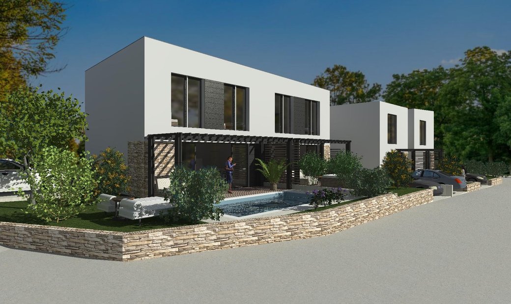 Istria, Tar, New Building Terraced House 75,18 In Tar, Istria County ...