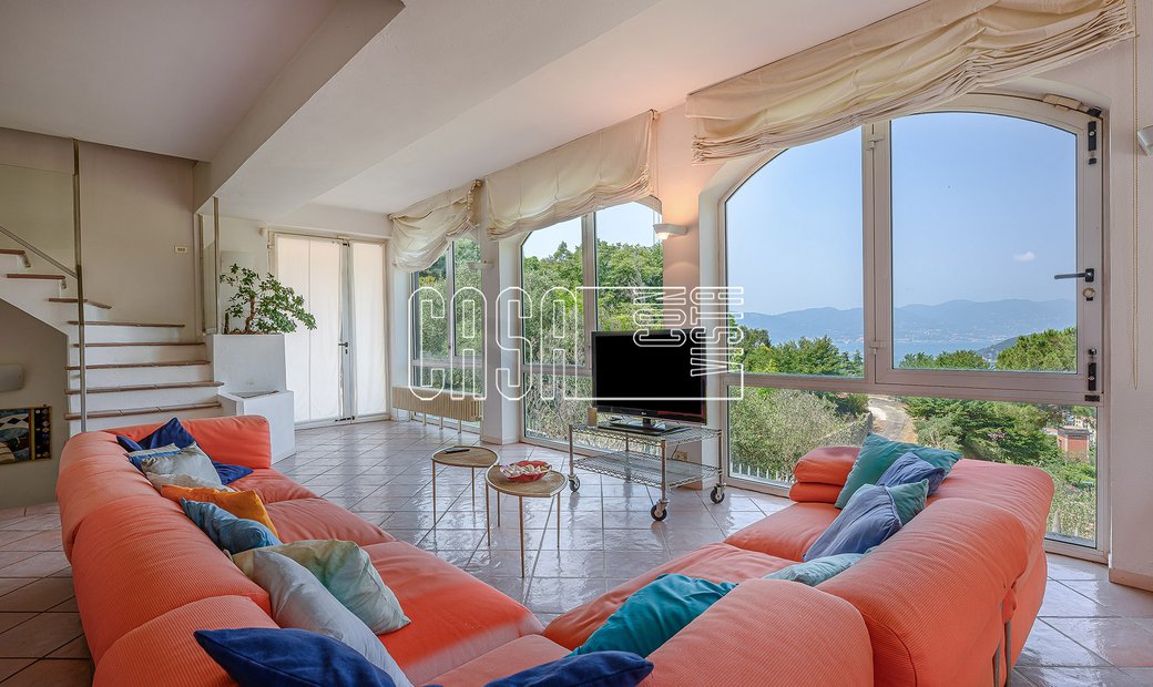 Luxury Villa With Sea View, Terraces, Garden, In Lerici, Liguria, Italy ...