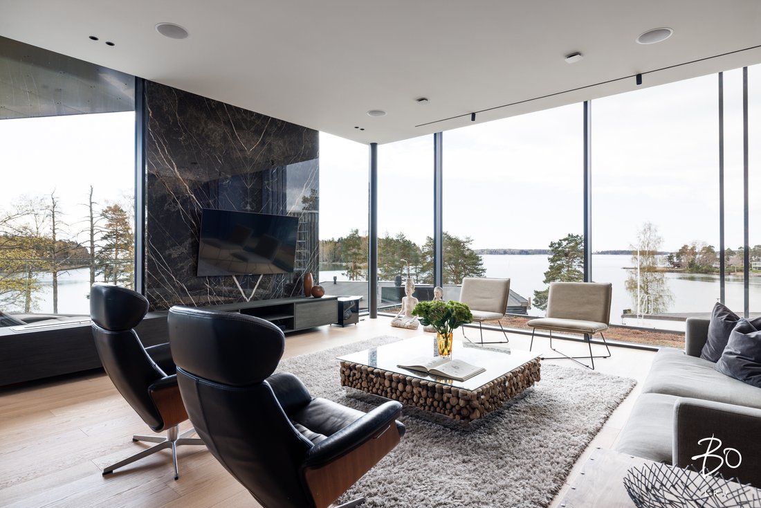 A Masterpiece Of Modern Architecture With A In Lahnus, Uusimaa, Finland ...