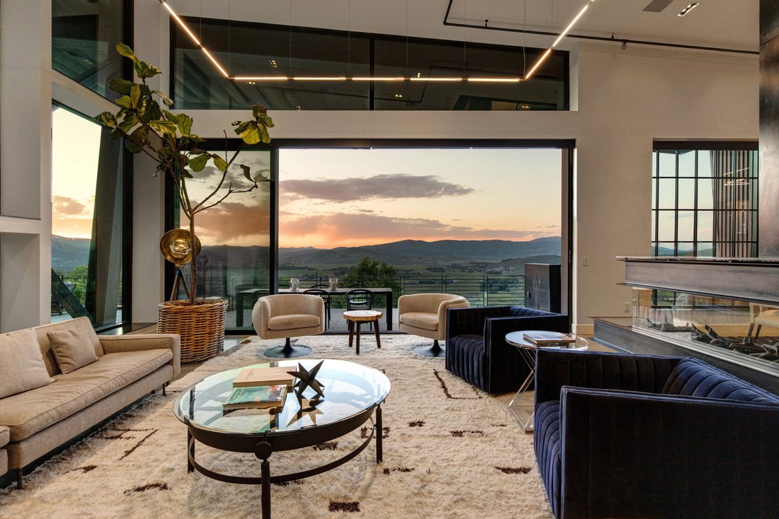 Sky's Edge, Un Impresionante Refugio Privado En Park City, Utah ...