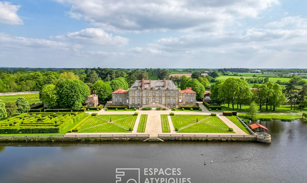 18th Century Castle And In La Roche Sur Yon, Pays De La Loire, France ...