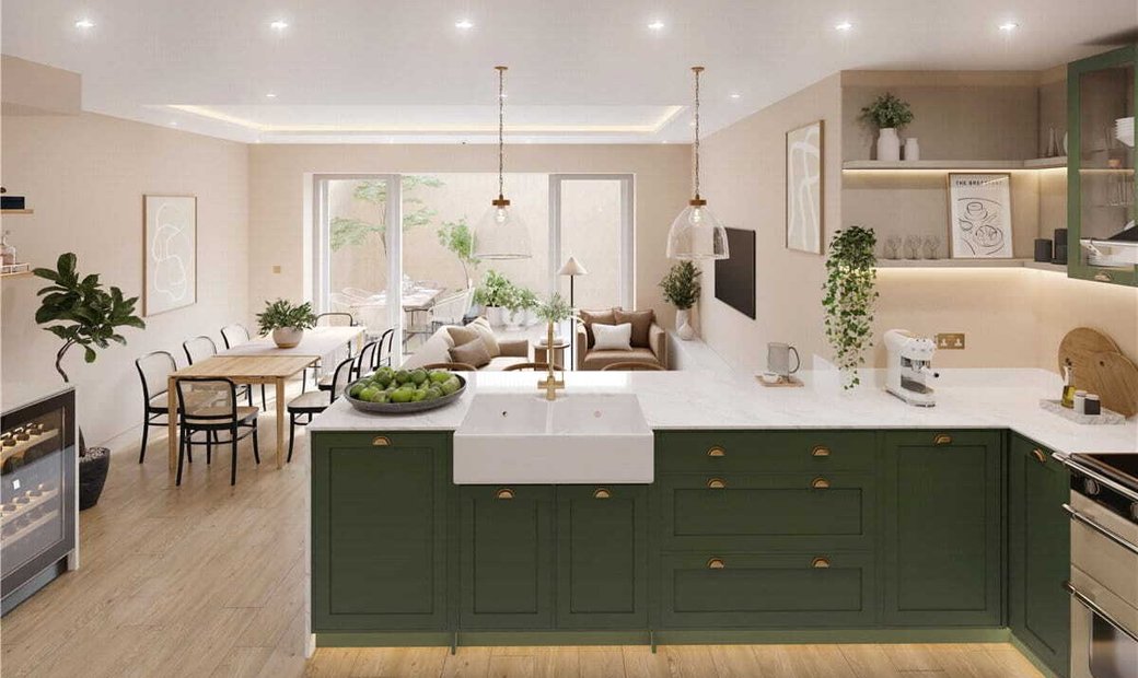 Wandsworth Common, Springfield Drive Sw17 In Londra, Inghilterra, Regno ...