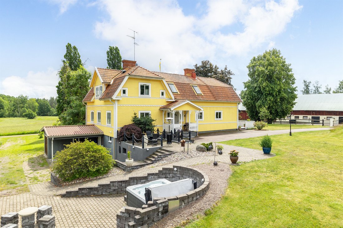 Swedish Farm Estate With Forest And Hunting In Vimmerby, Kalmar County ...