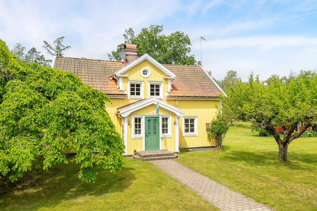 Swedish Farm Estate With Forest And Hunting In Vimmerby, Kalmar County ...