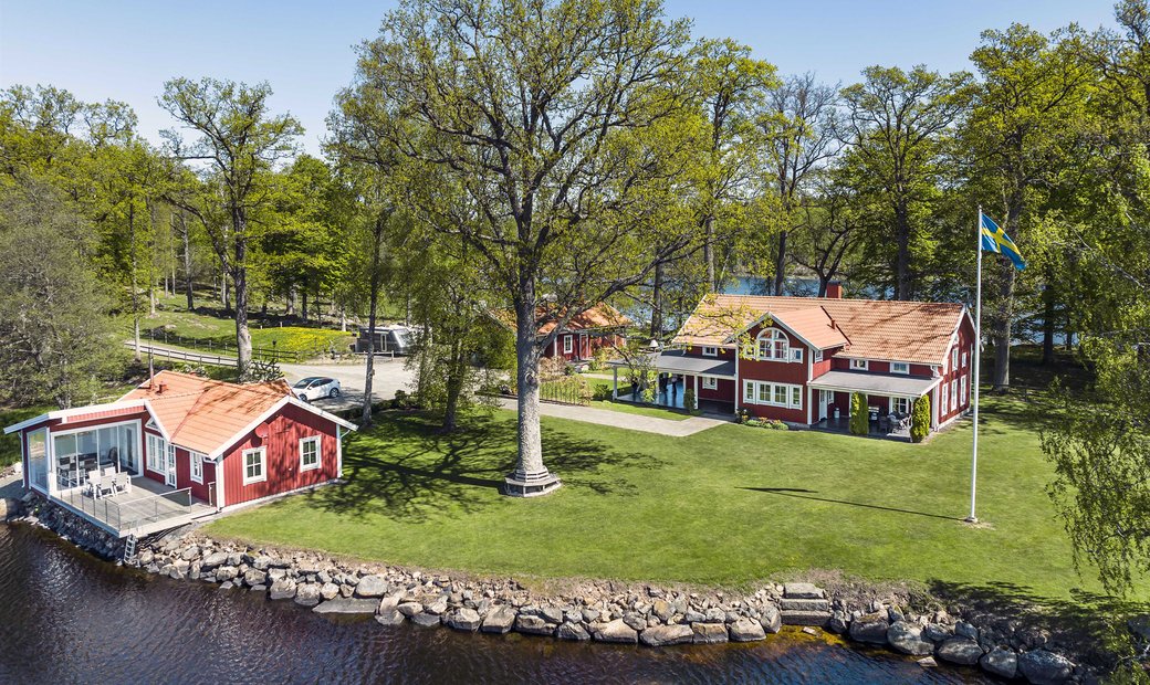 Estate On A Private Peninsula With In Vrigstad, Jonkoping County ...