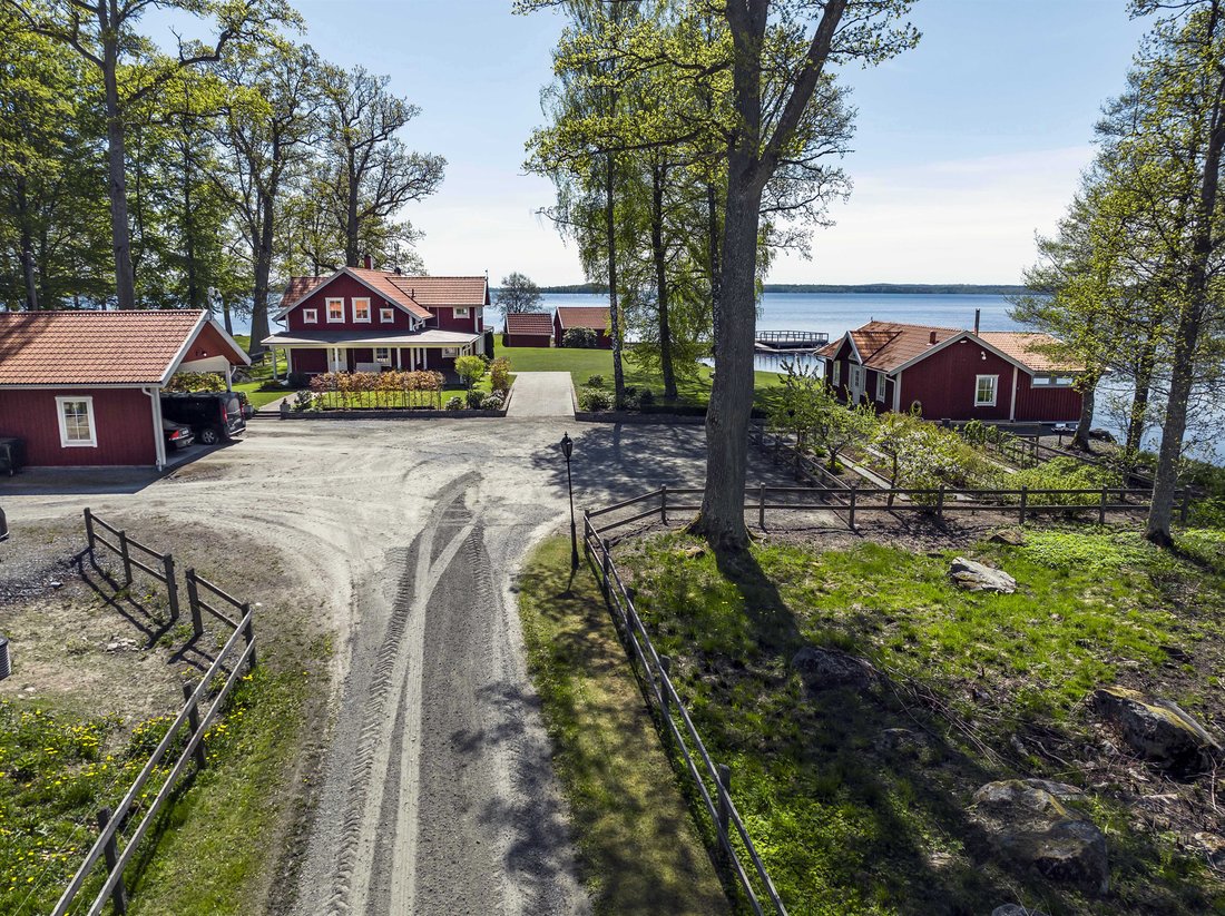 Estate On A Private Peninsula With In Vrigstad, Jonkoping County ...