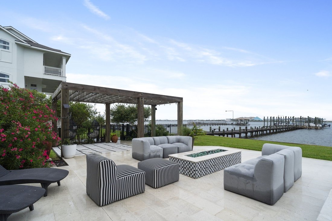 Custom Waterfront Masterpiece In Galveston, Texas, United States For ...