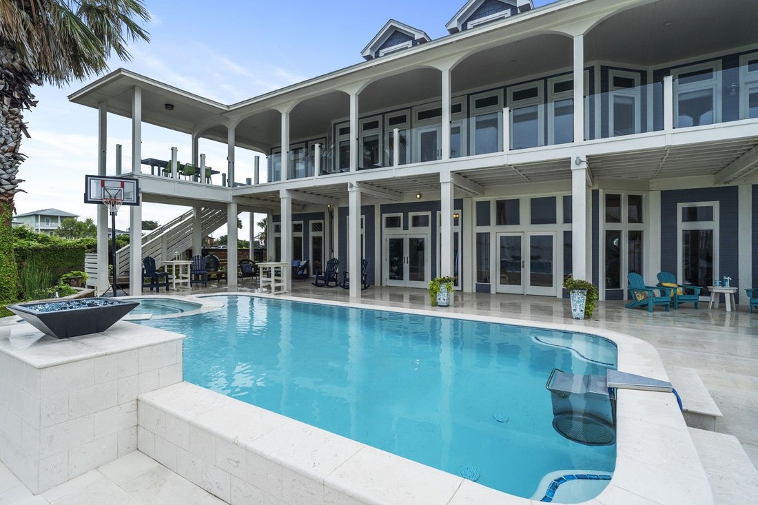 Custom Waterfront Masterpiece In Galveston, Texas, United States For ...