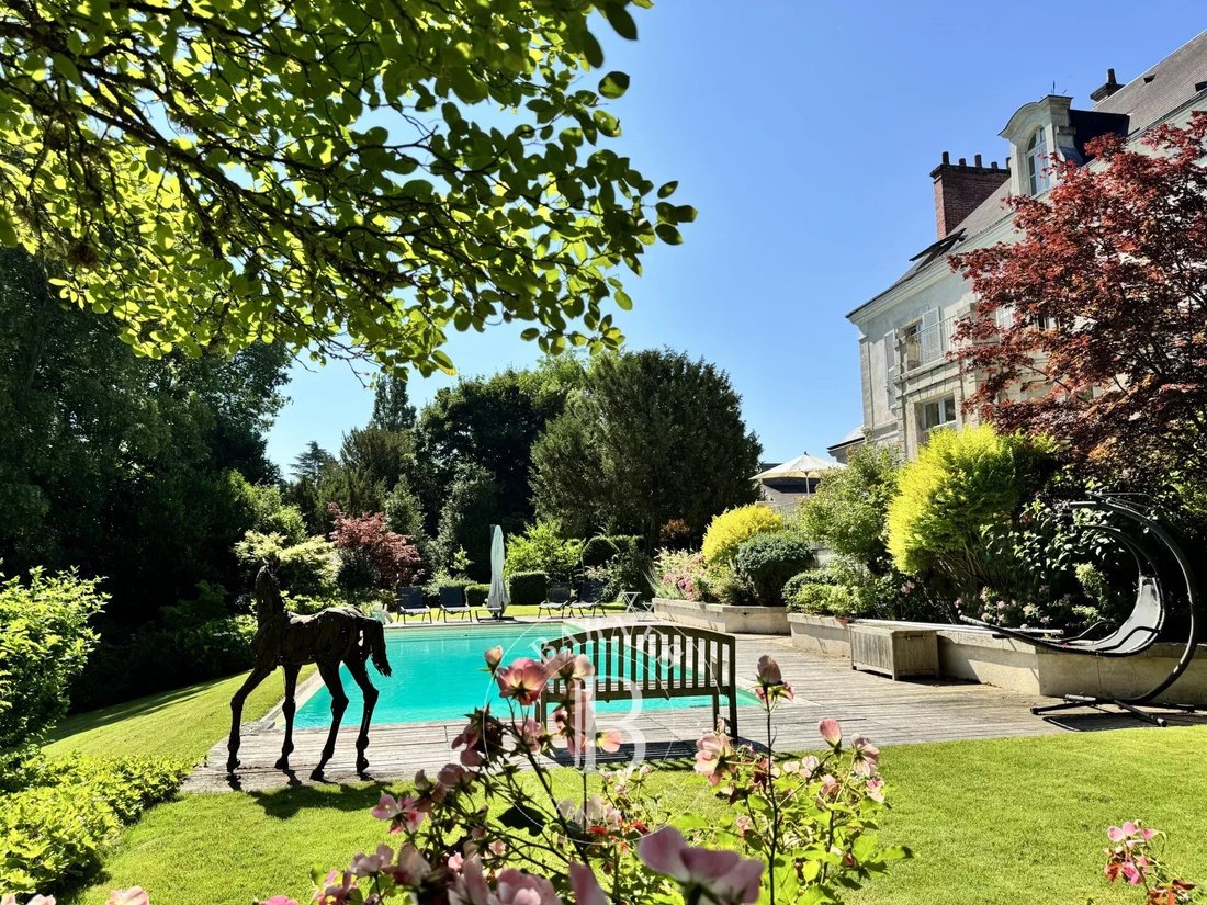 Character House On The Banks Of The In Olivet, Centre Val De Loire ...