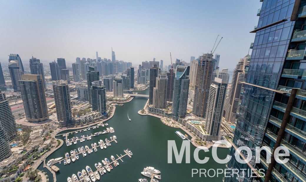 Full Marina View | High Floor | Available In Dubai, Dubai, United Arab ...