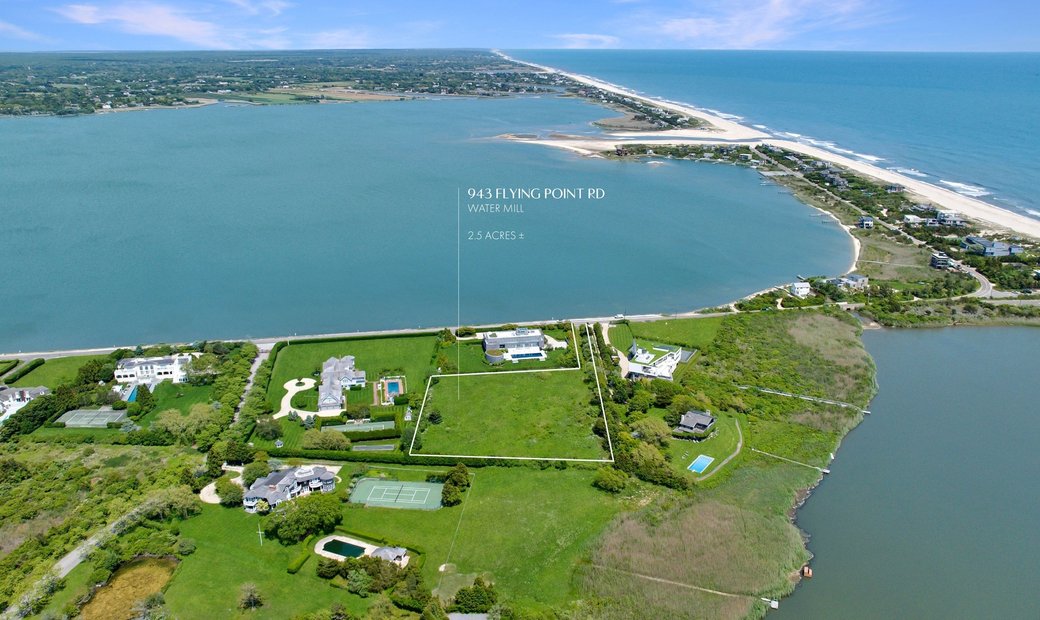 2.5 Acres Of Panoramic Water Views In In Water Mill, New York, United ...