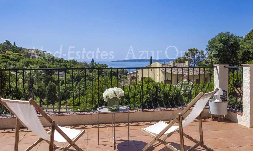 Sea Views From A In Roquebrune Sur Argens, Provence Alpes Côte D'azur ...