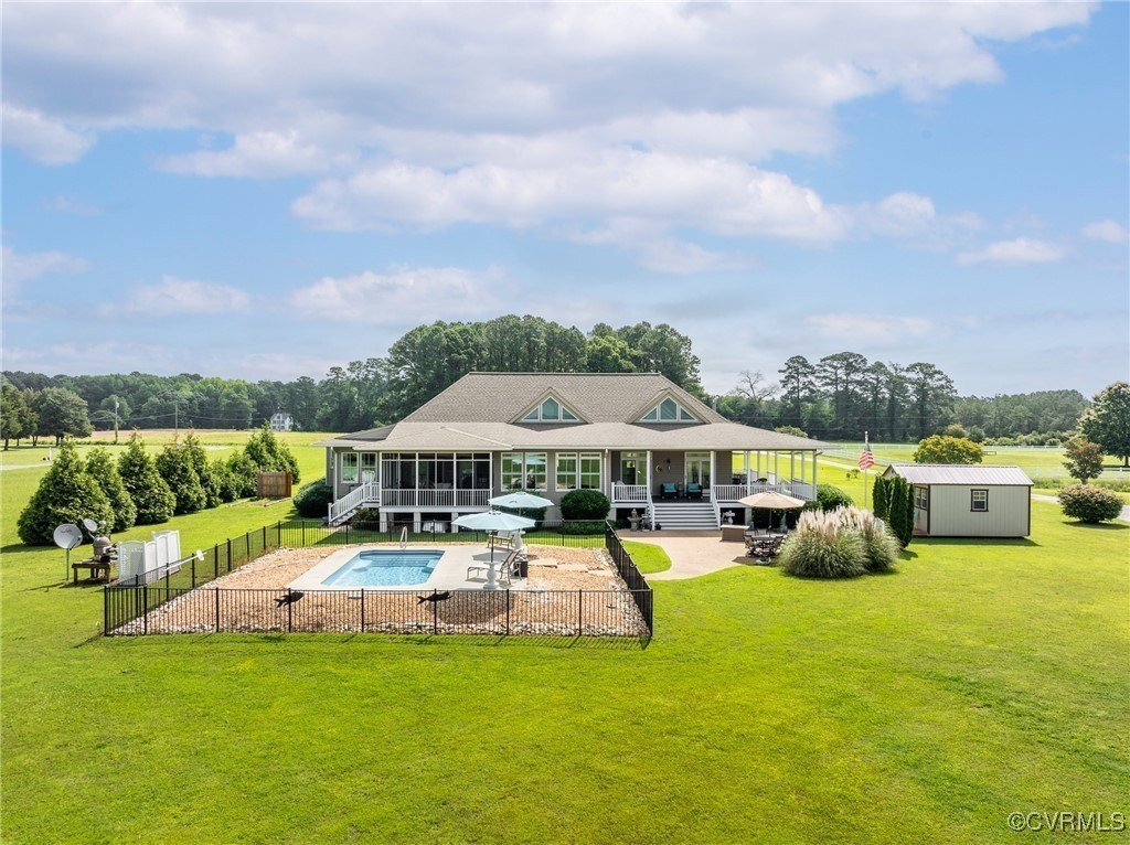 One Level Home With Mobjack Bay Waterfront In Susan, Virginia, United ...