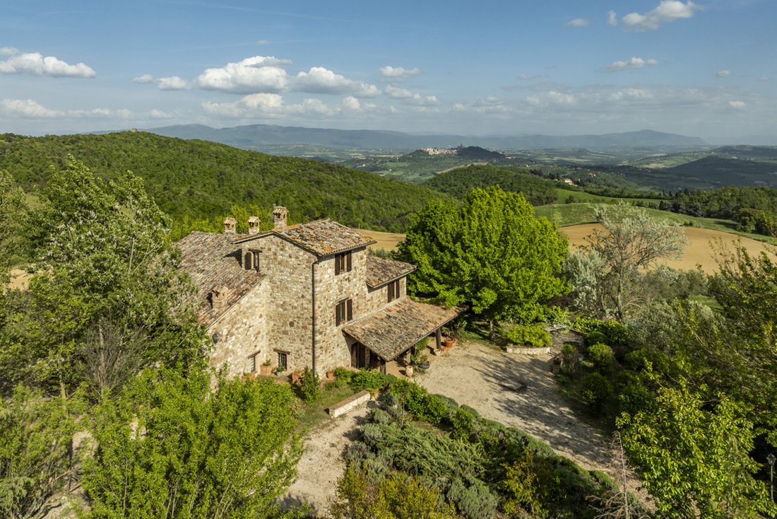 Panoramic Country House In Monte Castello Di Vibio, Umbria, Italy For ...