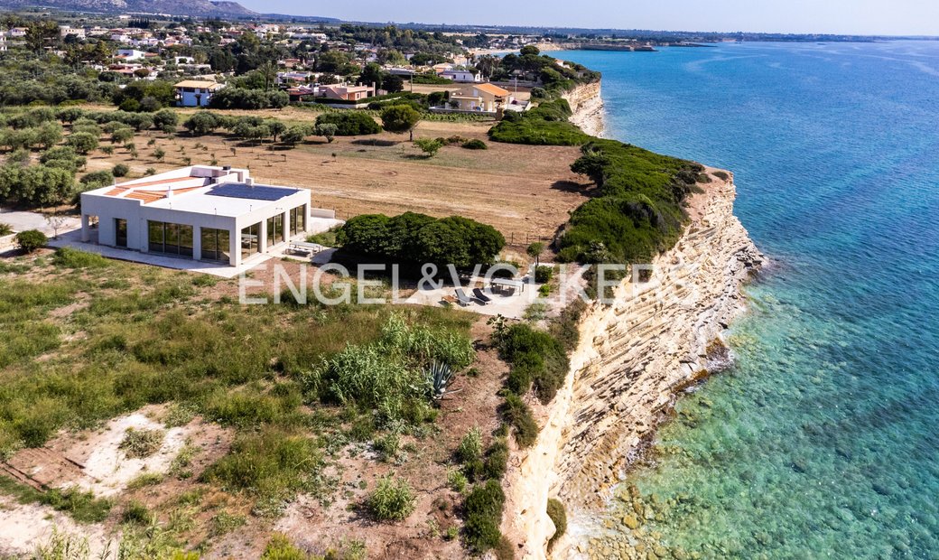 Design Villa Overlooking The Sea Of Avola In Gallina, Sicily, Italy For ...