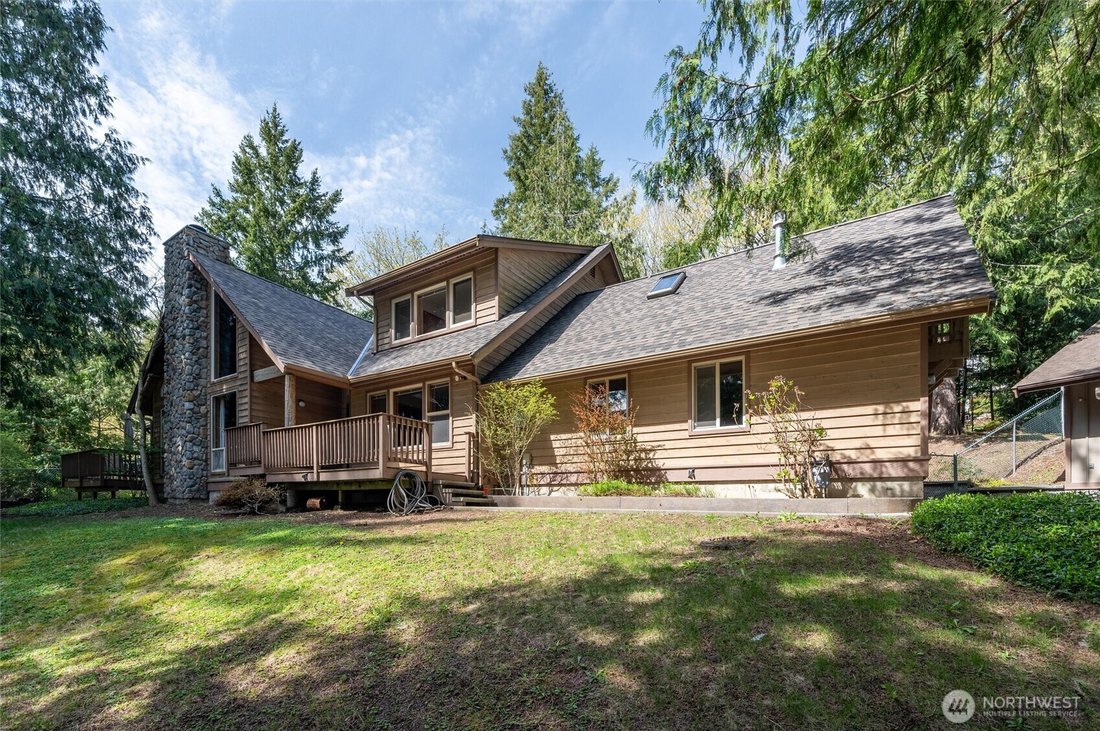 Custom Built Lodge Style Home In The In Bellingham, Washington, United ...