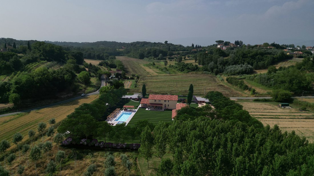 New Land Tuscan Villas Luxury Lifestyle Close To In Massarella, Tuscany ...