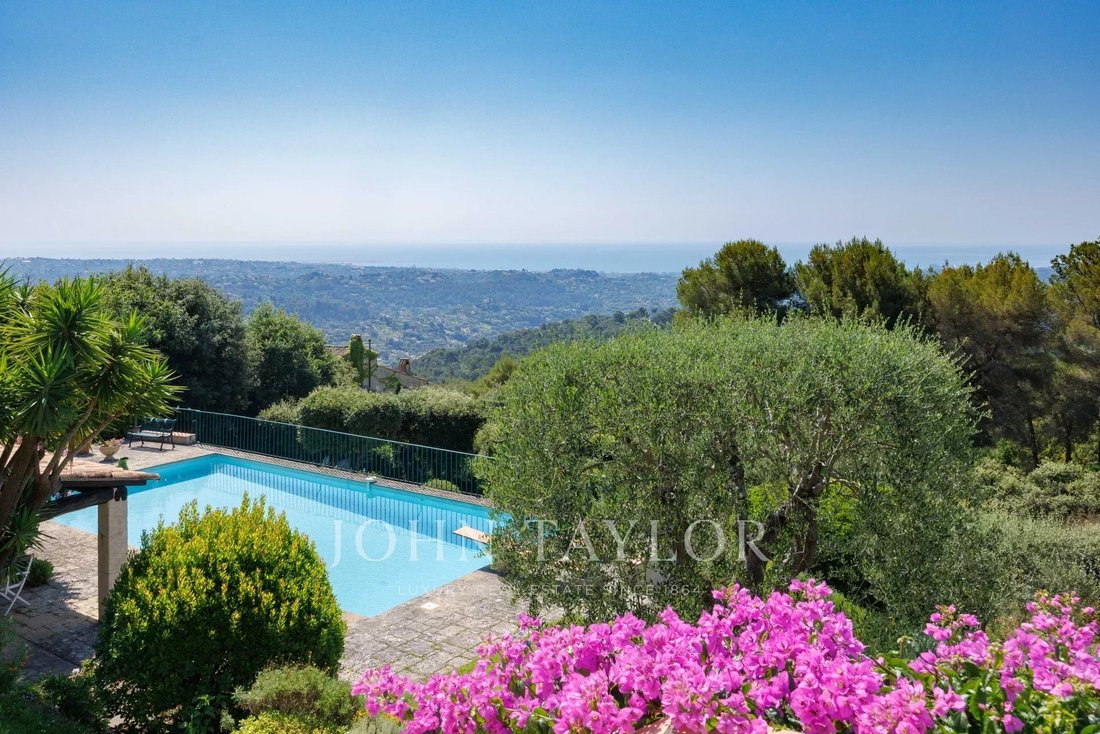 Charm And Panoramic Sea View, In Vence, Provence Alpes Côte D'azur ...