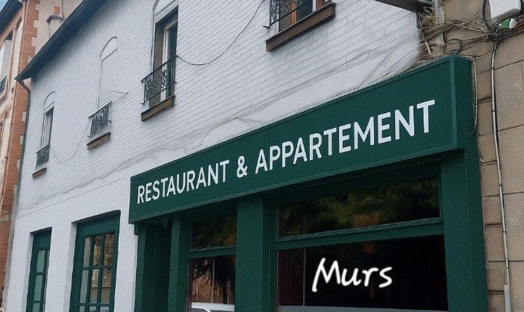 Restaurant + Extraction + Appartement In Vitry Sur Seine, île De France ...