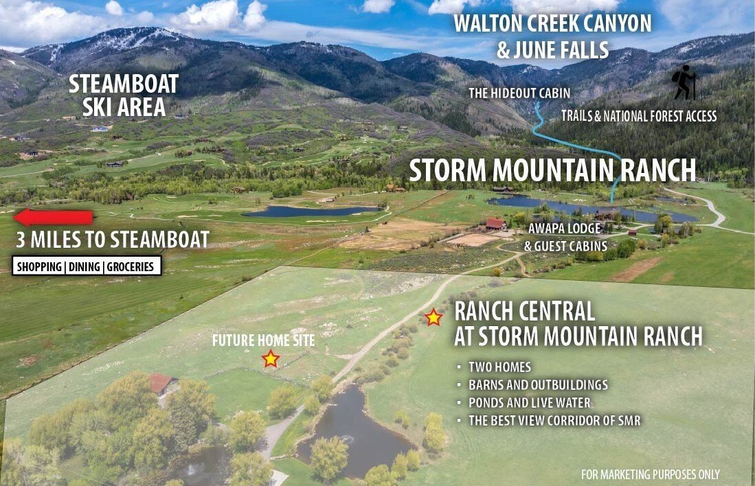 Ranch Central At Storm Mountain In Steamboat Springs, Colorado, United ...