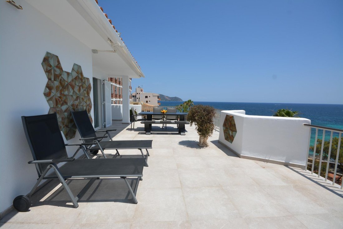 Penthouse In Cala Millor With Sea Views In Son Servera, Balearic ...