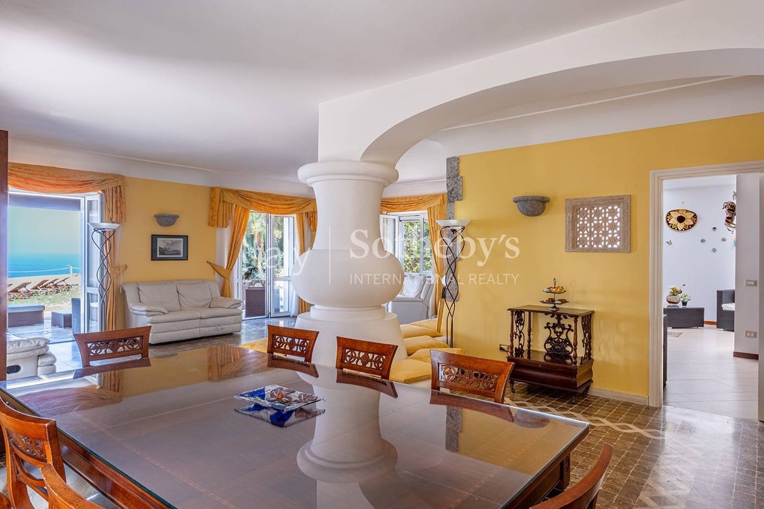 Charming Seafront Villa In Punta Caruso In Forio, Campania, Italy For ...