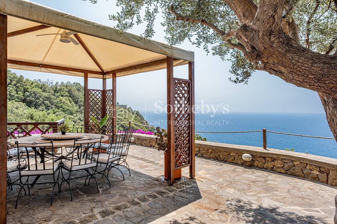 Charming Seafront Villa In Punta Caruso In Forio, Campania, Italy For ...