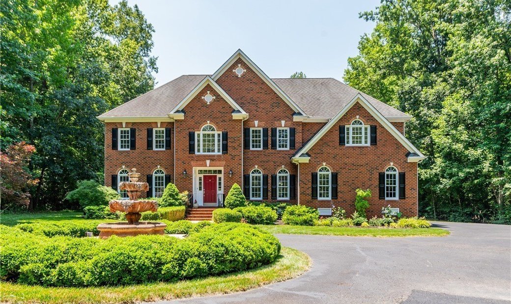 Impressive All Brick Custom Home In Oilville, Virginia, United States ...