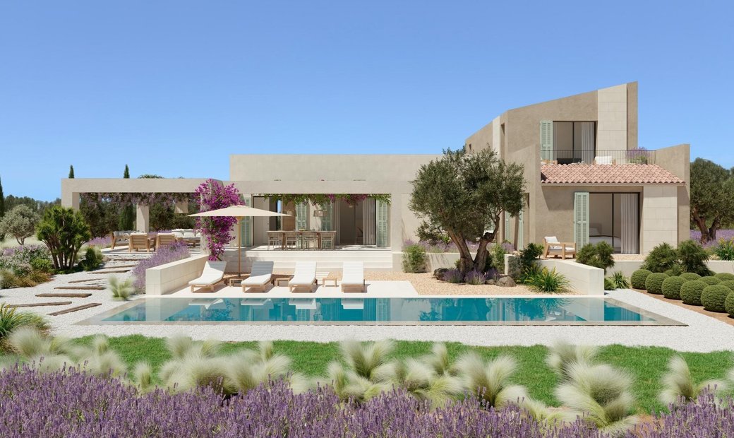 Luxurious Modern Finca Retreat In Santanyi, Balearic Islands, Spain For ...