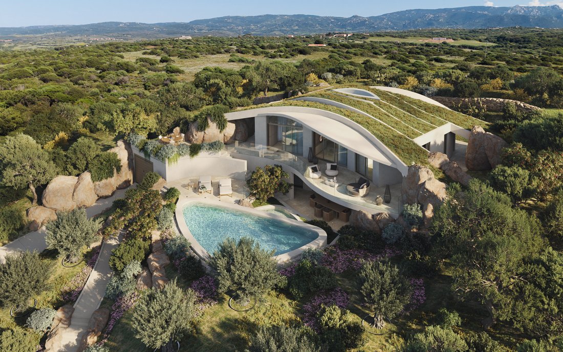 Architectural Masterpiece With Panoramic Views In Portobello, Sardinia ...