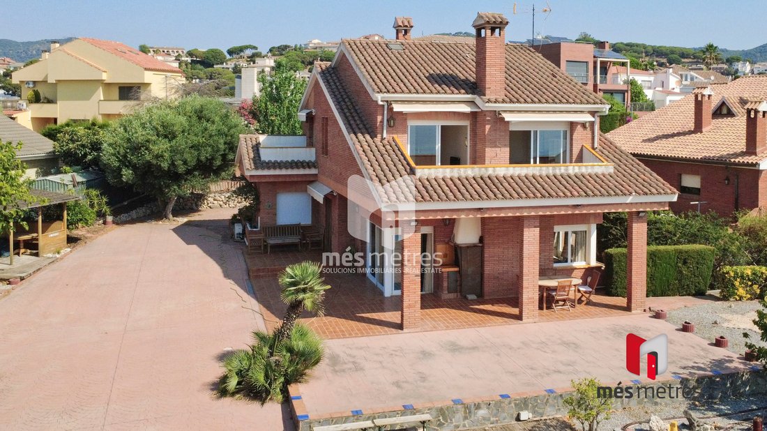 House With Spectacular Sea Views In Teia, Catalonia, Spain For Sale ...
