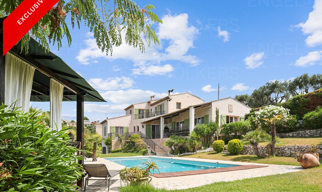 Provençal House With Panoramic View In Nice, Provence Alpes Côte D'azur ...