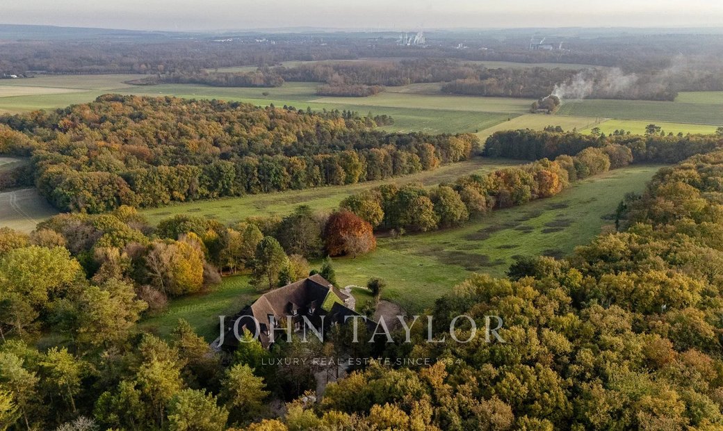 Vast 59 Hectare Estate 1h30 From Paris In Le Mériot, Grand Est, France ...