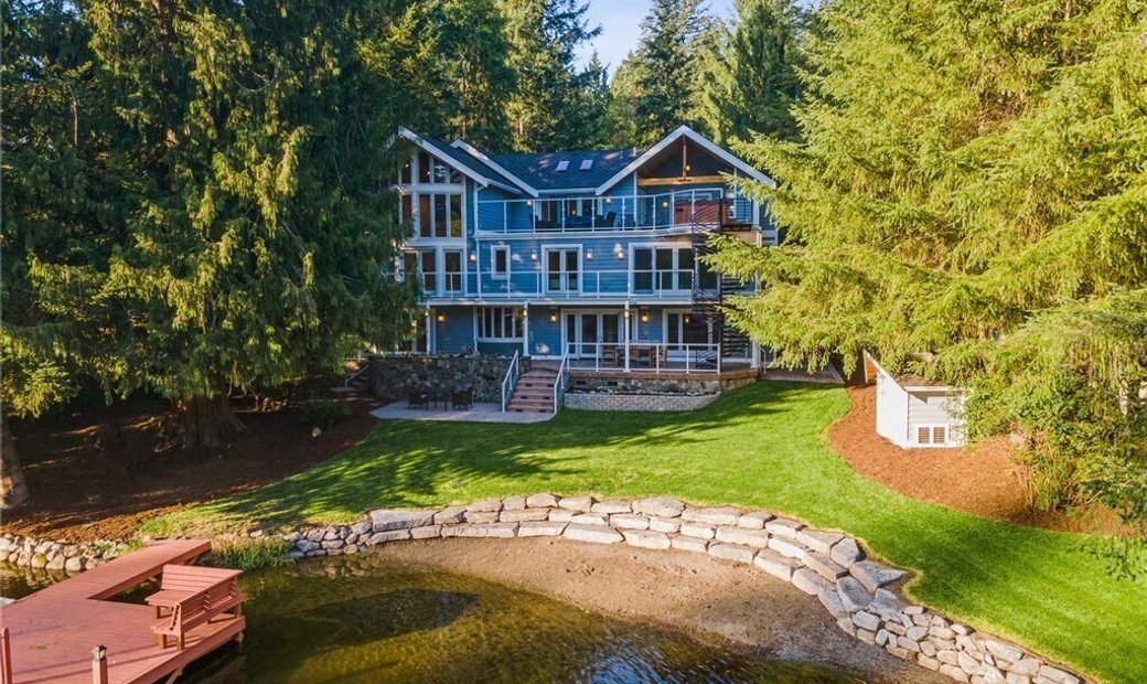 Luxurious Lake Marcel Home In Carnation, Washington, United States For ...