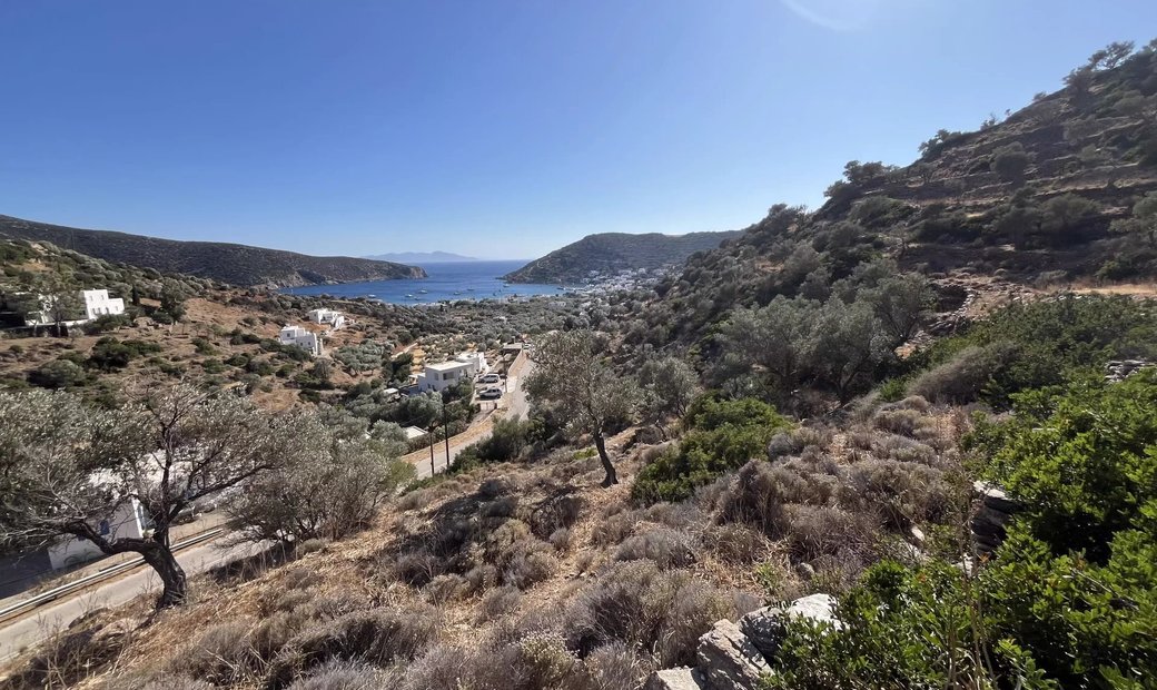 Exceptional Plot With Building Permit And Panoramic Sea Views In Vathi, Greece For Sale (15906279)