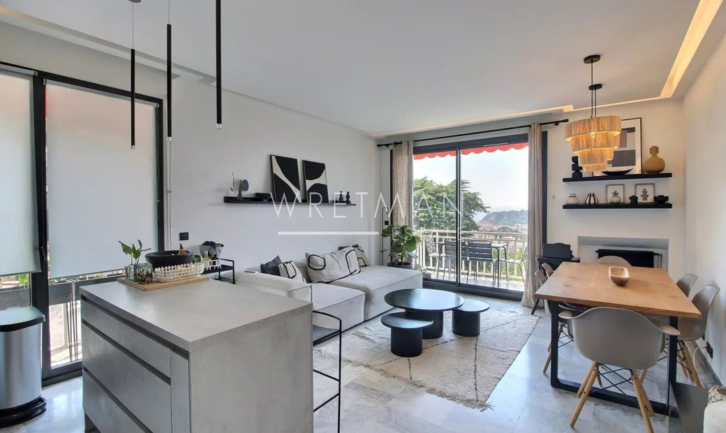 Luminous 3 Room Apartment With In Nice, Provence Alpes Côte D'azur ...