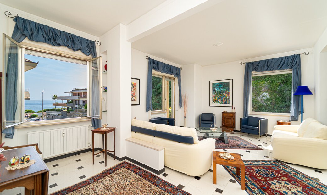 Charming And Exclusive Apartment On Two Levels With In Genoa, Liguria ...