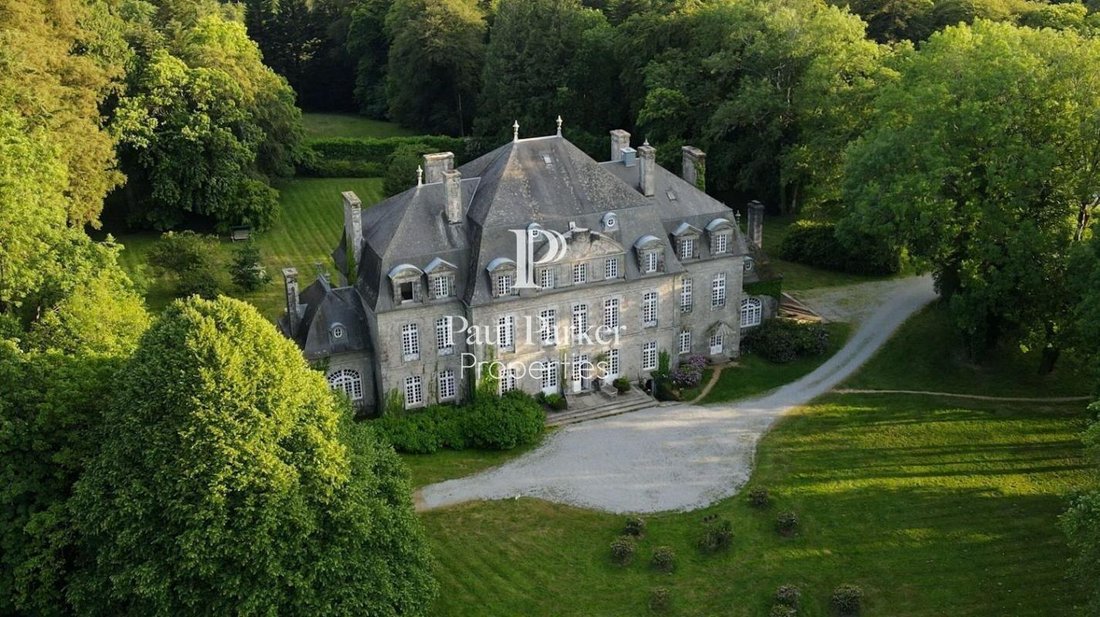 Château Guemene Sur Scorff 28 Rooms 1200 M2 On 13 In Lorient, Brittany ...