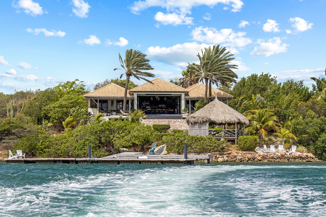 With A Private Beach And Dock, In Santa Barbara Plantation, Curaçao ...