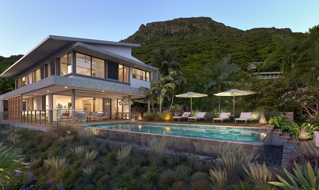 Exclusive Villas At Blue In Black River, Rivière Noire District ...